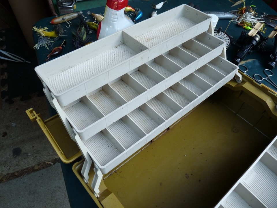 Plano 8106 6-Tray Double Sided Hard Tackle Box | eBay