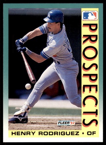 1992 Fleer Henry Rodriguez Baseball Cards #661 | eBay
