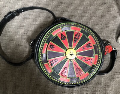 NIGHTMARE BEFORE CHRISTMAS Purse Loungefly Disney Boogie Roulette Wheel ...