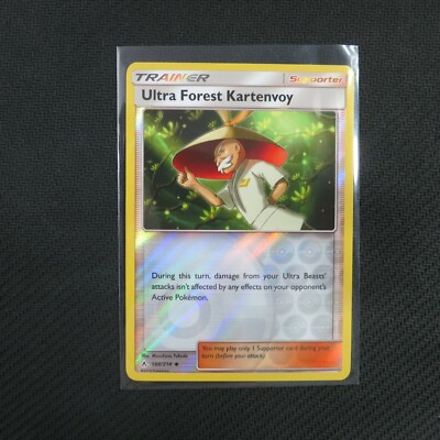 Ultra Forest Kartenvoy 188/214 Reverse Holo Pokemon Card TCG Unbroken ...