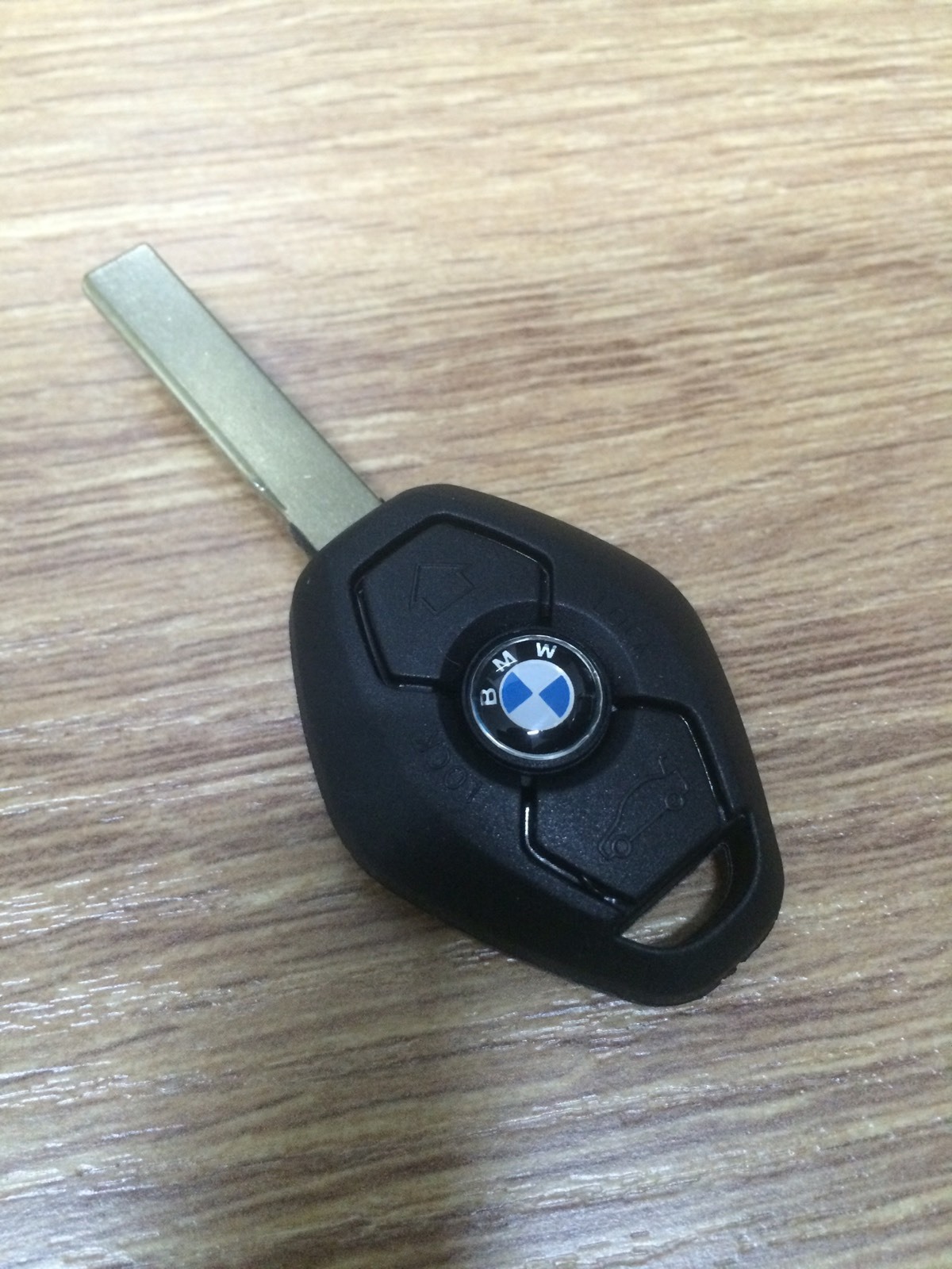 BMW 3 BUTTON DIAMOND KEY WITH PROGRAMMING E46 E39 E53 E83 E85 E38 330 ...