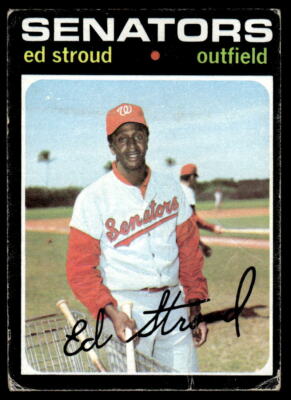 1971 Topps Ed Stroud #217 Washington Senators Baseball Card | eBay