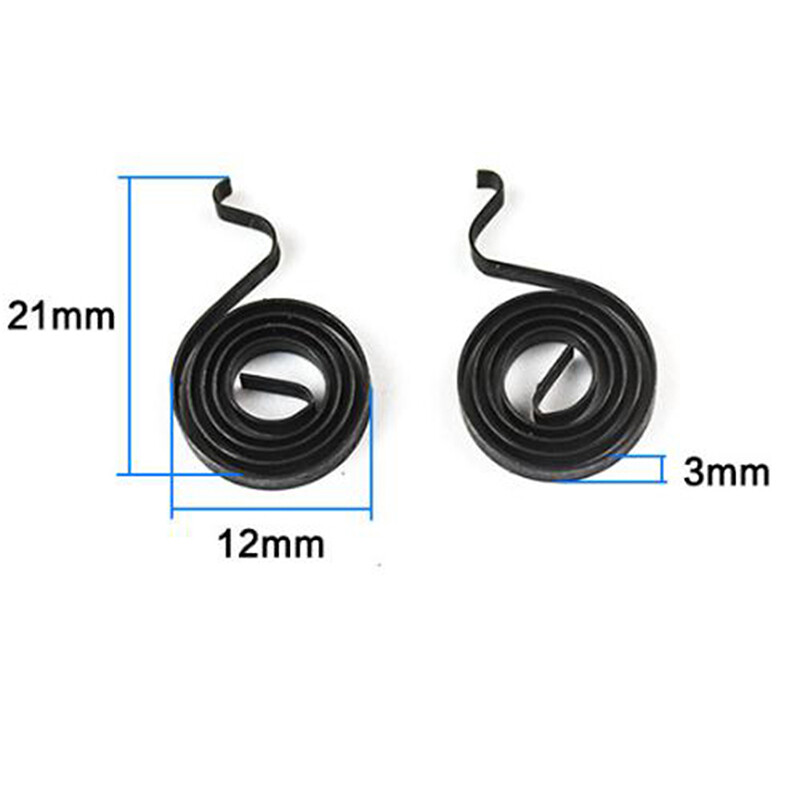 1pair Angle Grinder Coil Spring Carbon Brush Holder Spring For Gws6-_RR ...