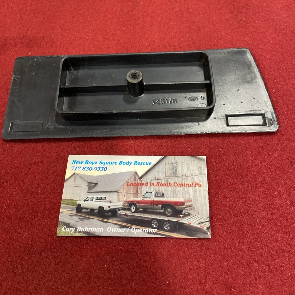 Square Body Chevy Truck 73-76 Radio Delete Plate | eBay