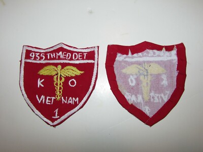 e3116 US Army Vietnam 935th Medical Detachment Patch IR15F | eBay