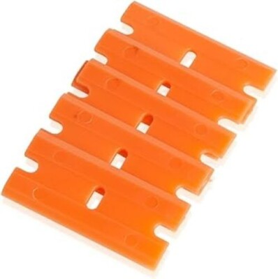 American Line Double Edge Orange Plastic Razor Blades ( 100 Pack ) | eBay