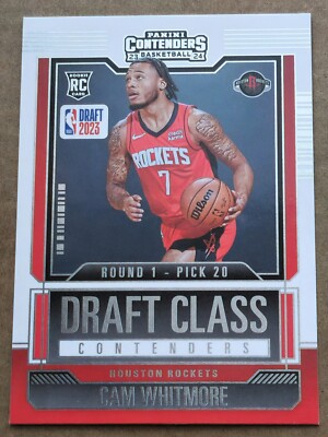 Cam Whitmore 2023-24 Panini Contenders Draft Class Contenders Rookie ...