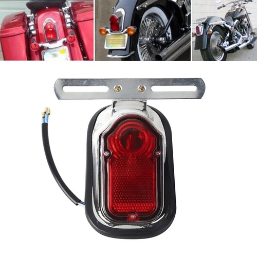 Tombstone Tail Light For Harley Cafe Racer Chopper Custom Motorcycle ...