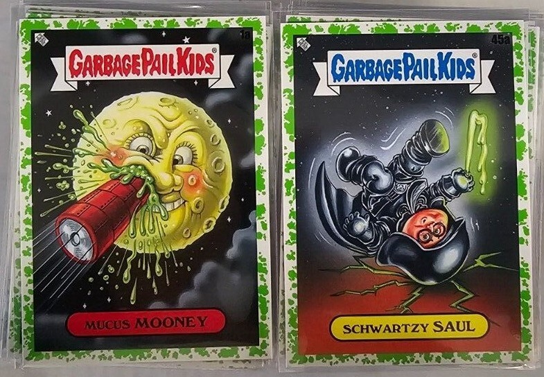 2023 GPK InterGOOlactic Mayhem Booger Green Parallel. Pick a card | eBay