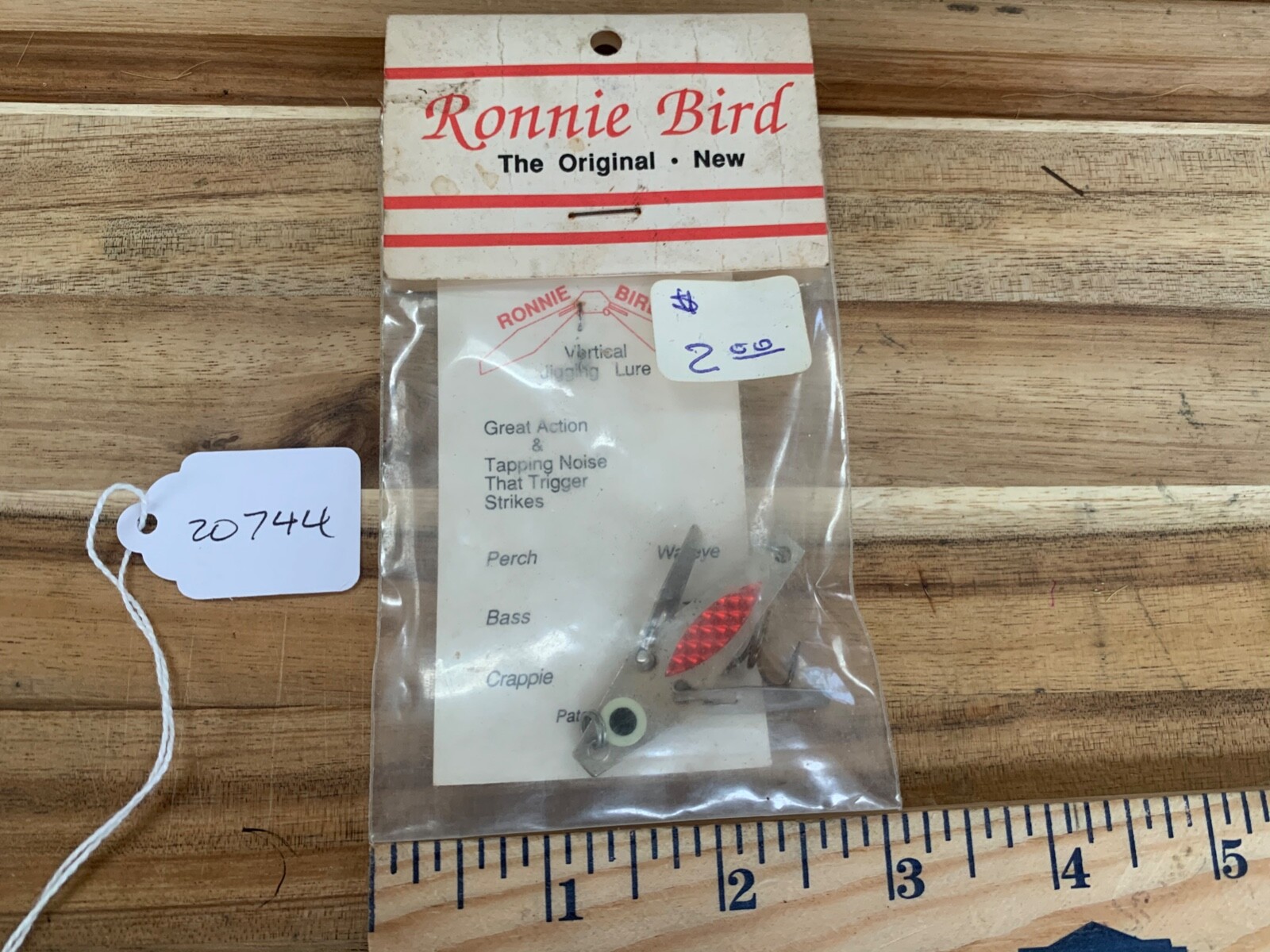 Original Ronnie Bird fishing lure Chenango NY (lot#20744) | eBay
