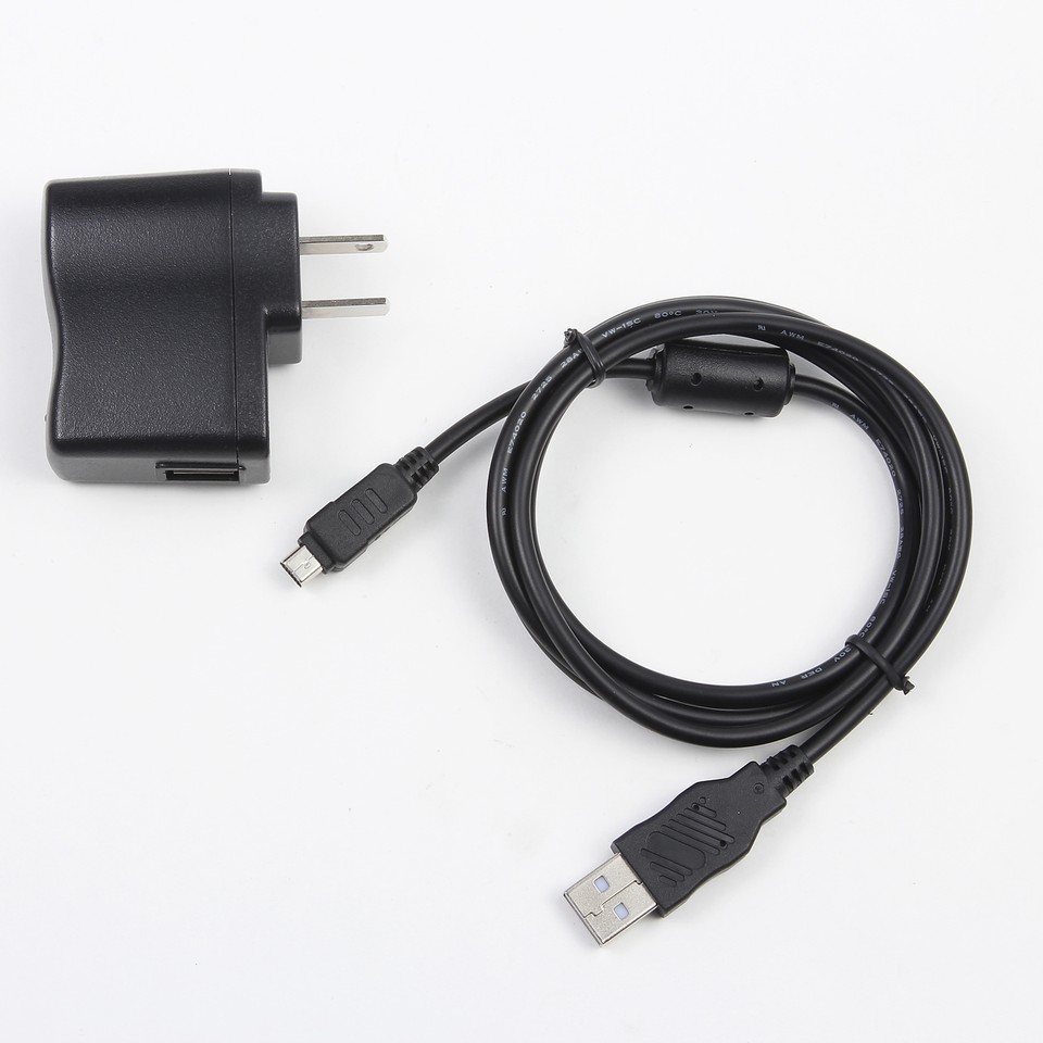 USB AC Power Adapter Charger Cord For Olympus FE-4020 FE-4030 5030 5040 ...