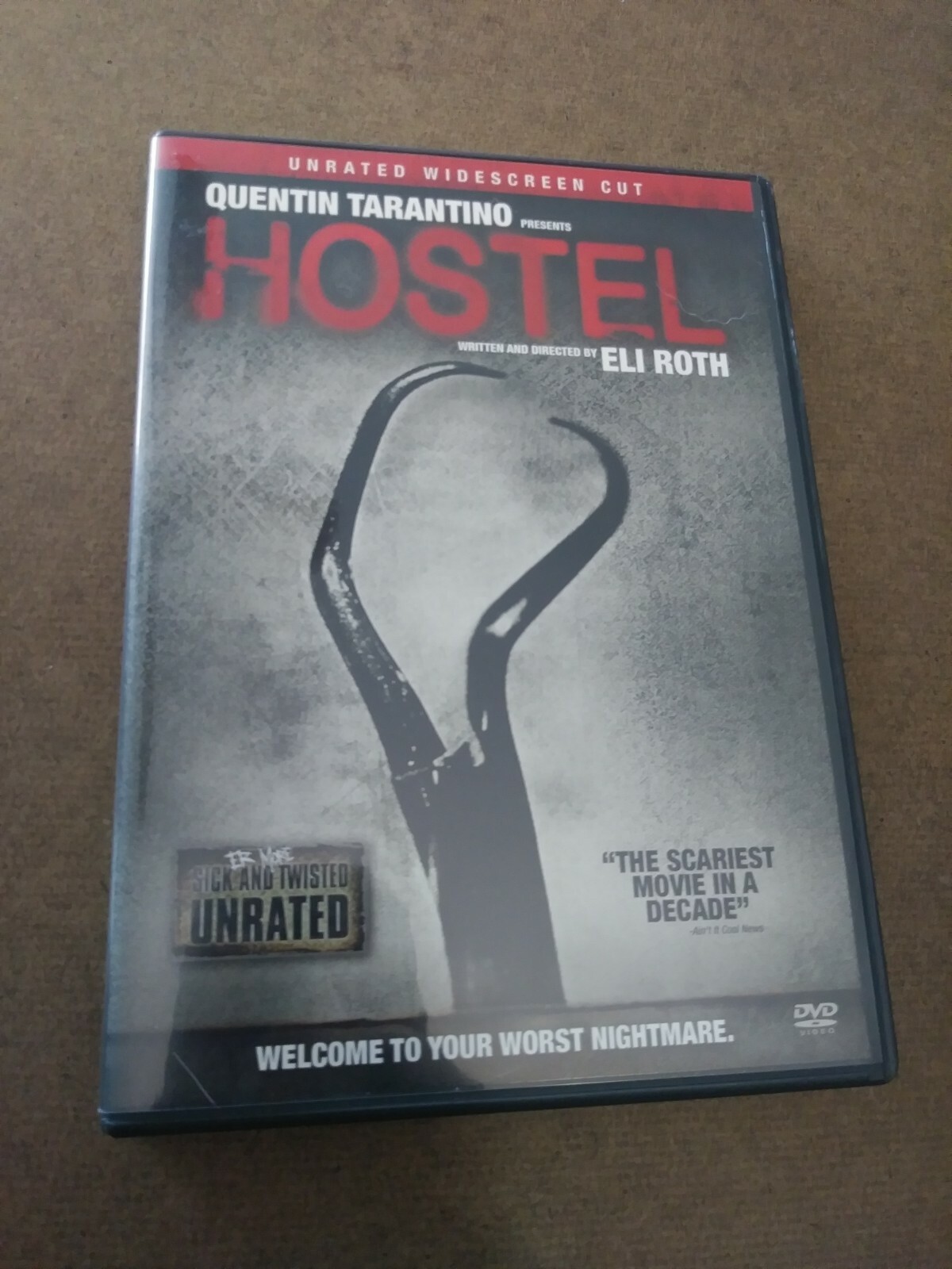 Eli Roth's Hostel (DVD, 2006, Unrated Edition, Widescreen) Jay ...