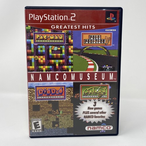 Namco Museum PS2 PlayStation 2 Greatest Hits w Disc and Case Tested ...