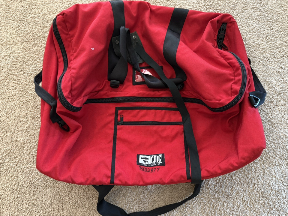 CMC 1/2" LIFE SAFETY ROPE WITH HEAVY RESCUE ORGANIZER & ROPE BAGS ANCHOR STRAP | eBay