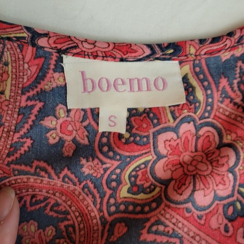 Anthropologie Boemo Maxi Dress Size S Paisley Boho Cottagecore Festival ...