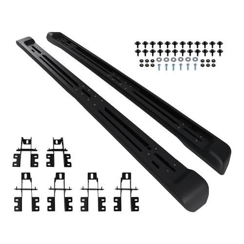 Nerf Bars Side Step Bars for 2018-24 Jeep Wrangler JL 4Door Black ...