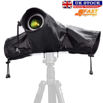 Universal Waterproof Camera Lens Protector Rain Cover Bag For DSLR SLR ...
