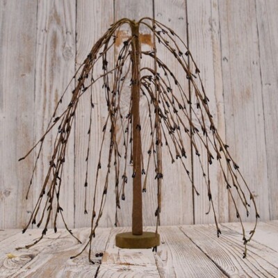 New Primitive Country Farmhouse PIP BERRY WILLOW TREE Black Berries 14 ...