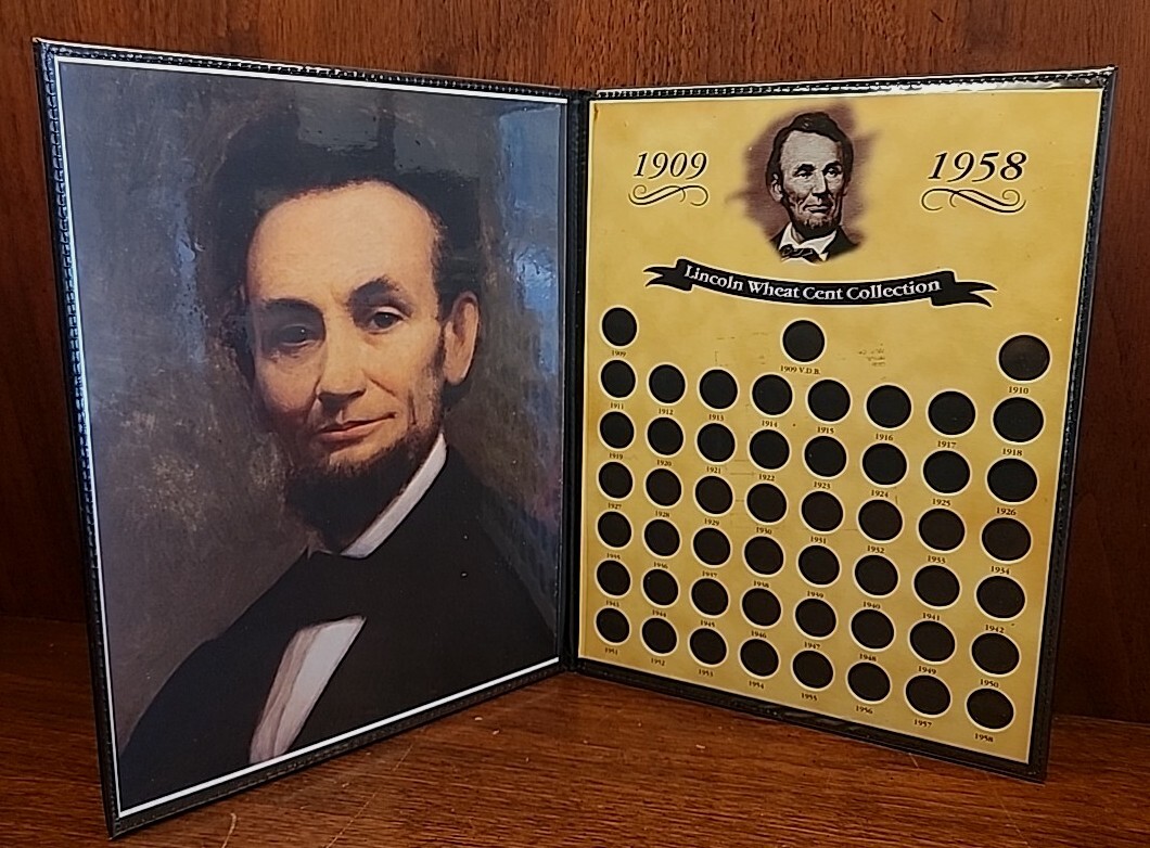 US Commemorative Gallery Wheat Cent Collection 1909-1958- EMPTY | eBay