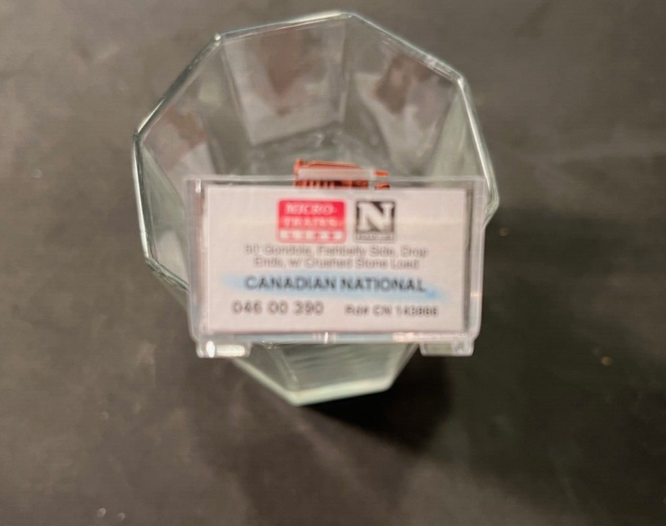 MTL MICRO-TRAINS N 046 00 390 CANADIAN NATIONAL 50' GON #143866 NEW OLD ...