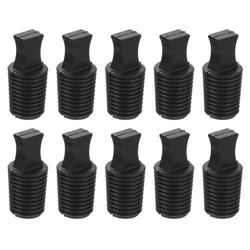 10Pcs Rubber Thread Tapered Insert Plug M20 Test Tubes Bungs Stopper | eBay