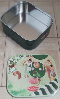 Boîte en métal Delacre 1891 | eBay