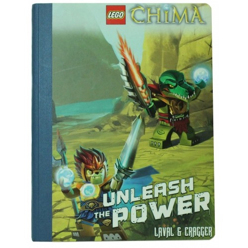 LEGO CHIMA UNLEASH THE POWER NOTEBOOK 100 SHEETS LINED COMPOSITION BOOK ...