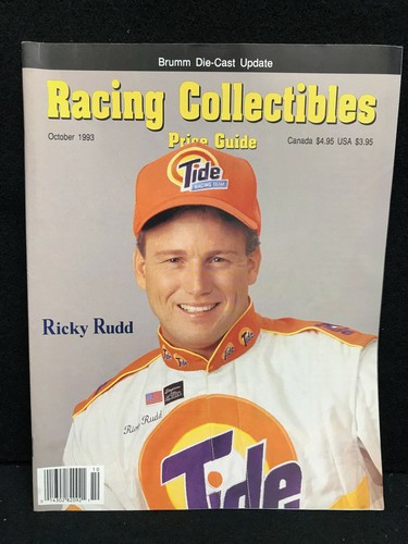 Racing Collectibles Price Guide October 1993 Issue Ricky Rudd Cover | eBay