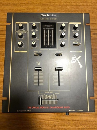 Technics SH-EX1200 Audio Mixer DJ Mixer Black Used 100V Japan | eBay