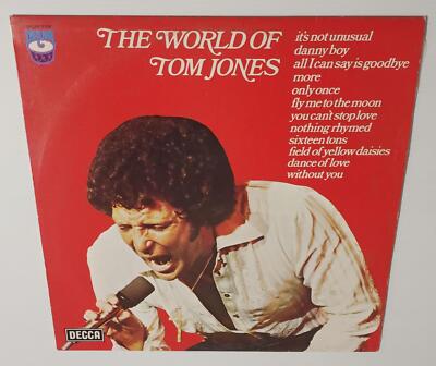 TOM JONES THE WORLD OF TOM JONES (1976) NM / EX COND AUSTRALIAN VINYL ...