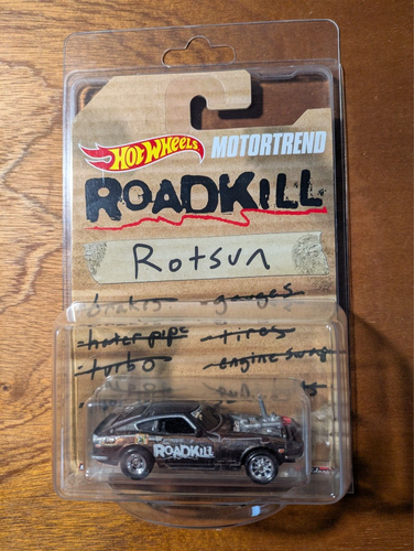Roadkill Motor Trend Hot Wheels Rotsun and 240Z | eBay
