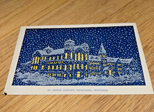 Vintage Card / Postcard ST. JOSEPH CONVENT, MILWAUKEE WISCONSIN | eBay