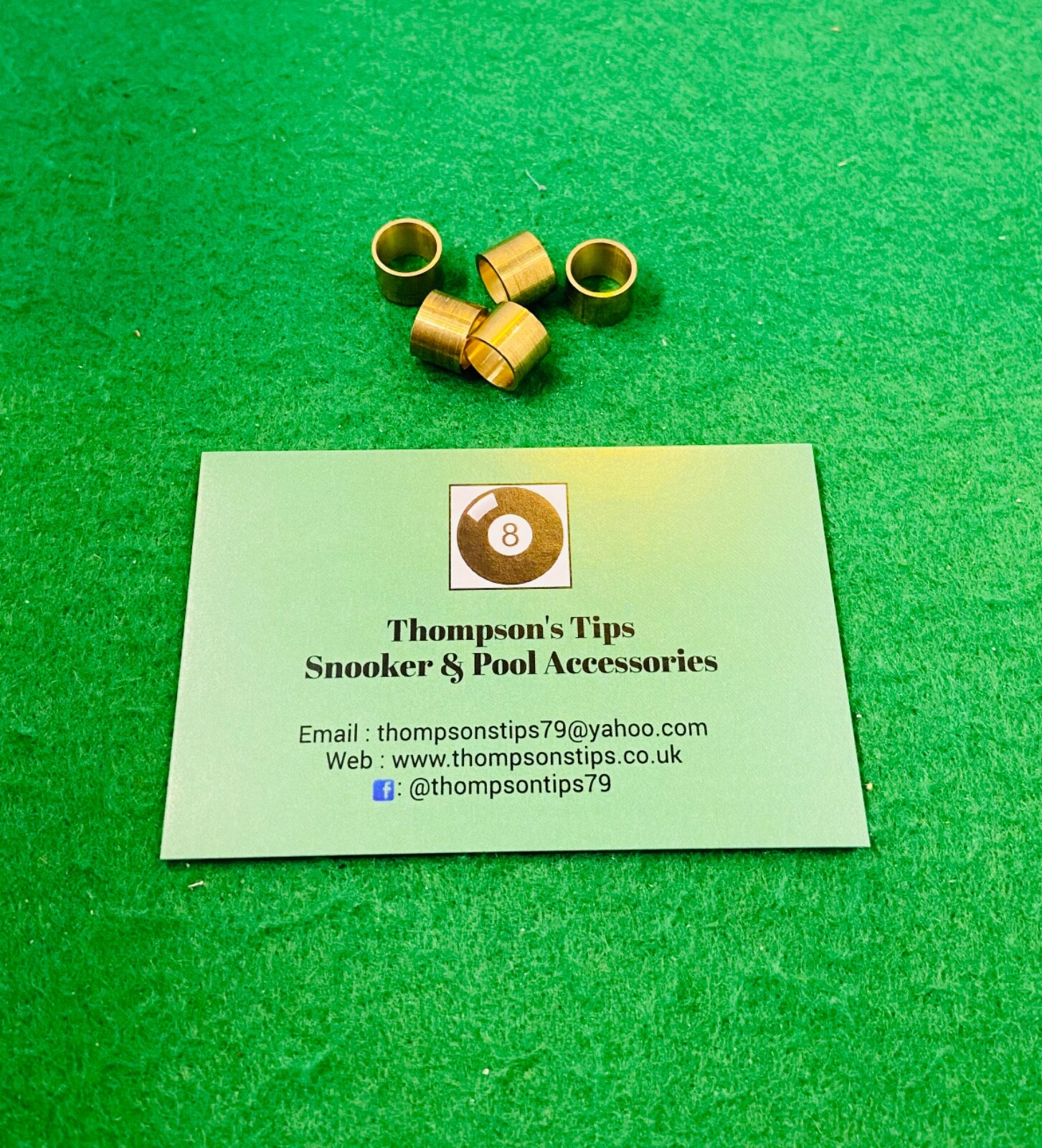 5 x Copper Brass Open Ring Ferrules | eBay UK