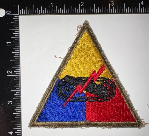 WWII US Army Armored Armor Forces Tank Patch | eBay