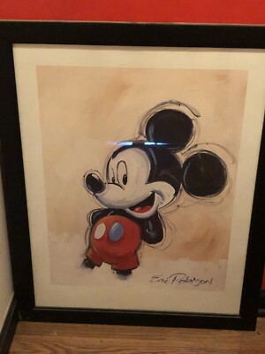 Eric Robison Mickey Poster 30x42 NO FRAME | eBay
