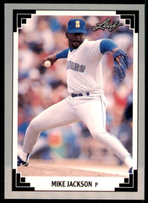 1991 Leaf Mike Jackson Baseball Cards #452 | eBay