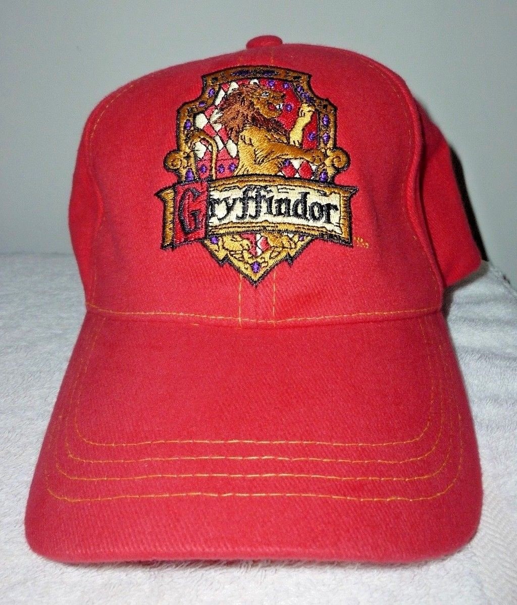 Official Harry Potter Gryffindor Red Baseball Hat Cap… - Gem