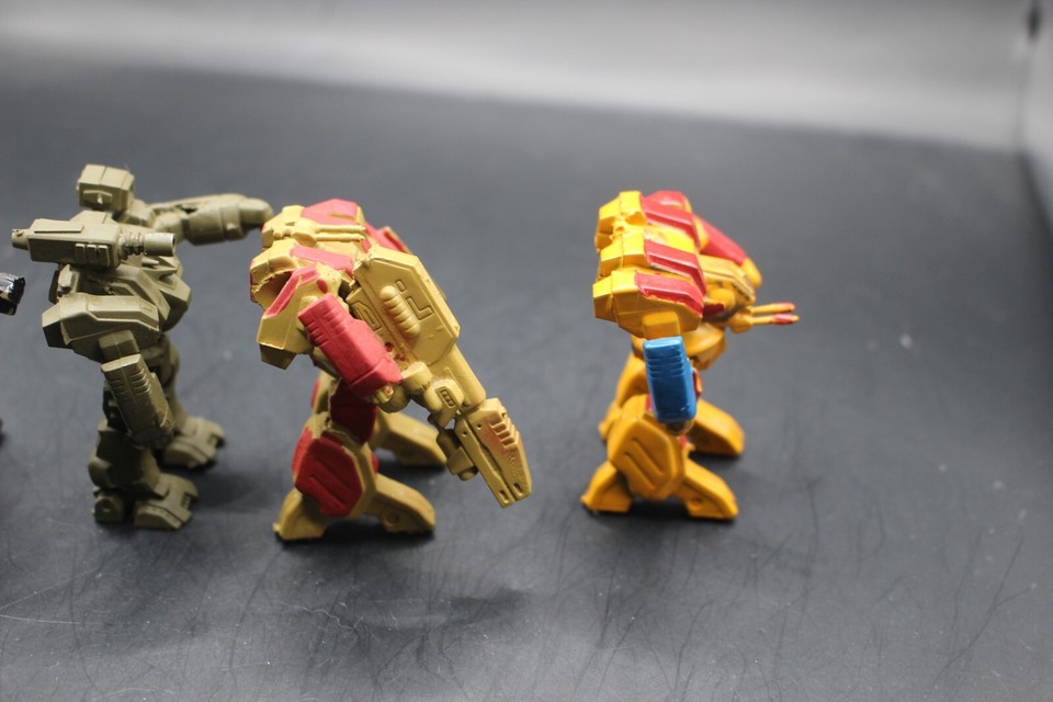 Battletech Mechs x5 Archers Plastic Robotech Macross 1/200 Scale ...