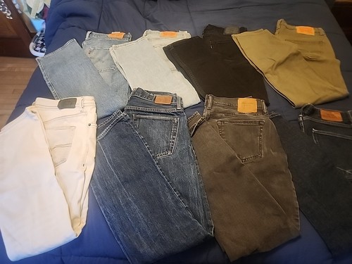 Lot Of 8 Jeans Mens | eBay