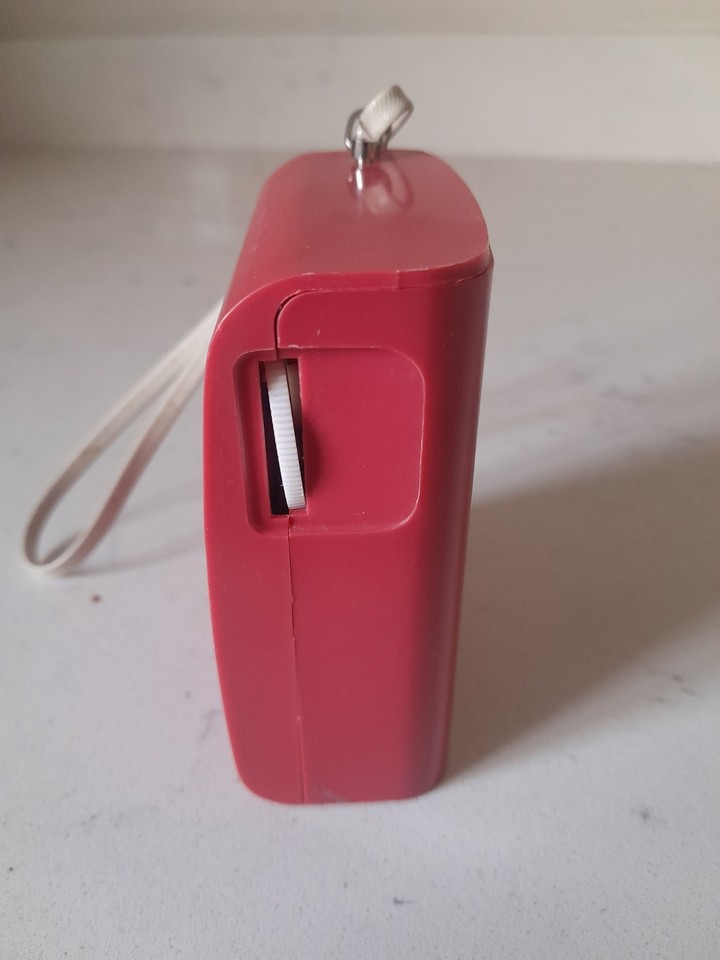 Vintage 70s Red Radio Shack Realistic Flavoradio Transistor Radio ...