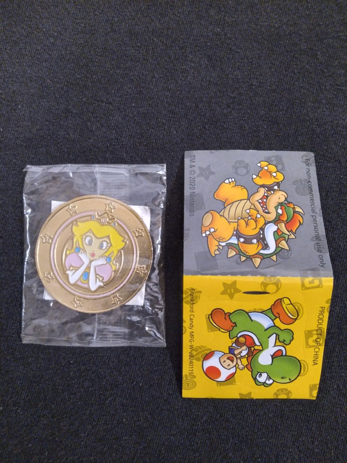 SUPER MARIO PRINCESS PEACH SERIES 1 COIN - SEALED | eBay