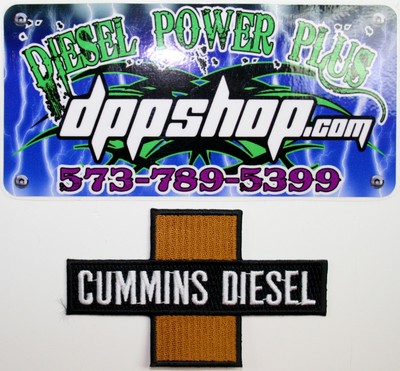 cummins iron sew on embroidered patch cap hat diesel cummings trucker ...