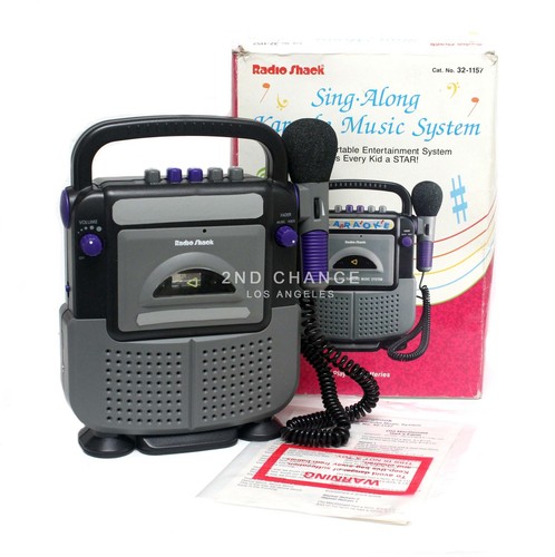 Vintage Radio Shack Sing Along Karaoke Music System 32-1157 TESTED | eBay