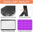 LED UV Floodlight 20-180W 395nm Ultraviolet Lamp Blacklight For Party ...