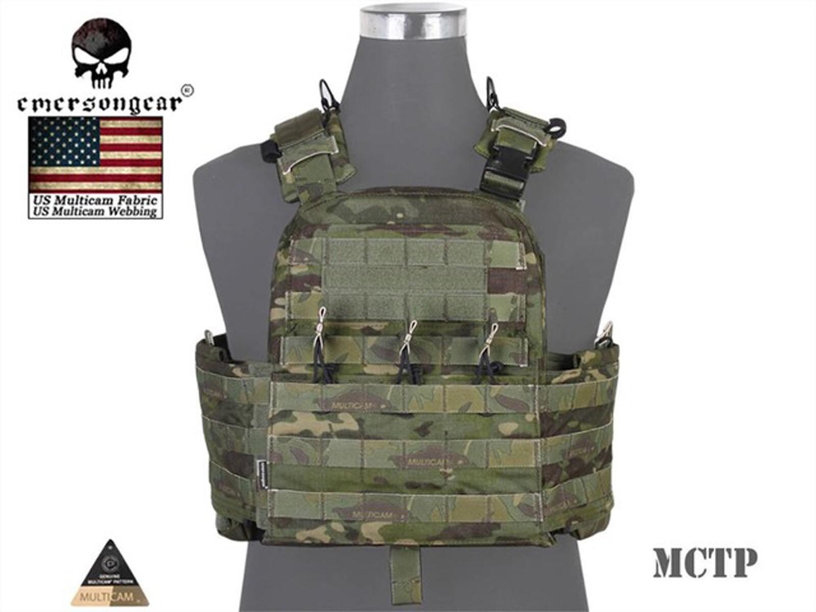 Emersongear CP Style CPC Tactical Vest Airsoft Combat Molle Vest EM7400 ...