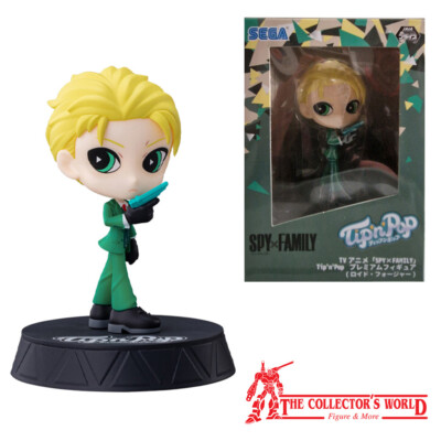 Spy × Family Loid Forger Premium Tip 'N' Pop Figurine Normal Color SEGA ...