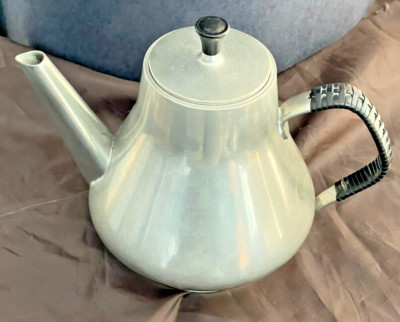 MCM Vintage BM NORWAY Pewter TEA POT Server HAGUE Mid-Century | eBay