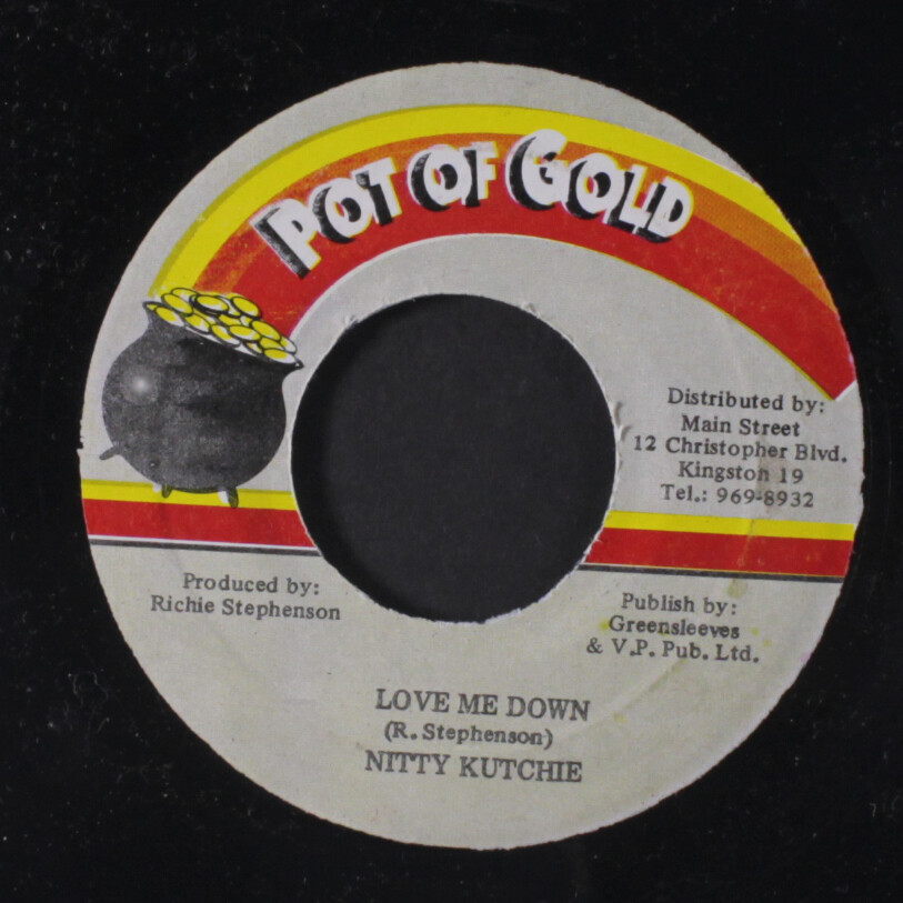 NITTY KUTCHIE: love me down / sail away Pot Of Gold 7" Single 45 RPM | eBay