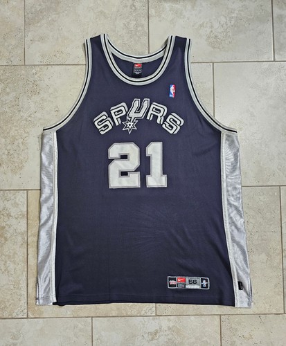 100% Authentic Tim Duncan Spurs Nike Jersey Size 56 3XL | eBay