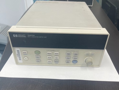HP Hewlett Packard 34970A Data Acquisition Switch Unit | eBay